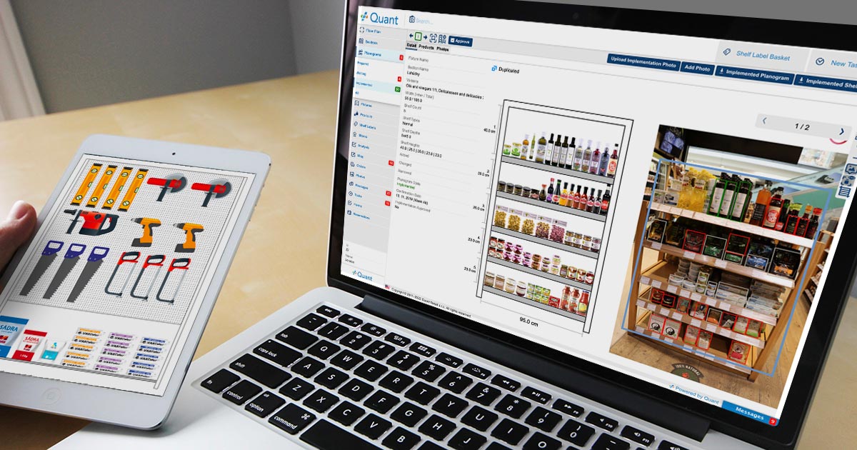 Co je to planogram neboli POG? | Blog | Quant - Intelligent Retail Platform